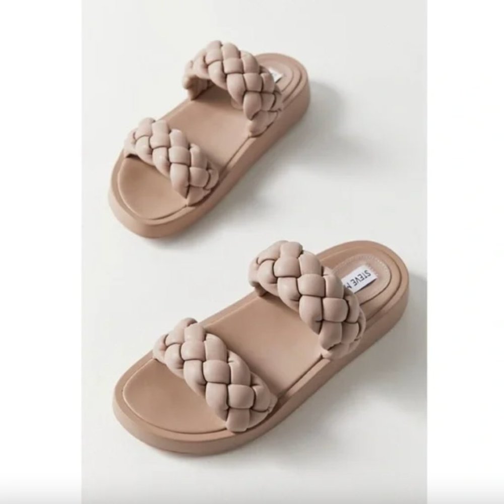 Steve Madden Hillary Braided Slide Sandal - Gem